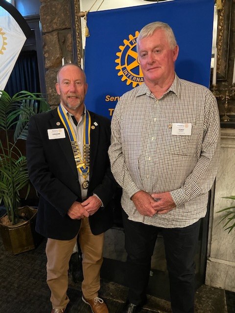 Tony Murray - a new addition to the Rotary Club | Rotary Club of Port Fairy