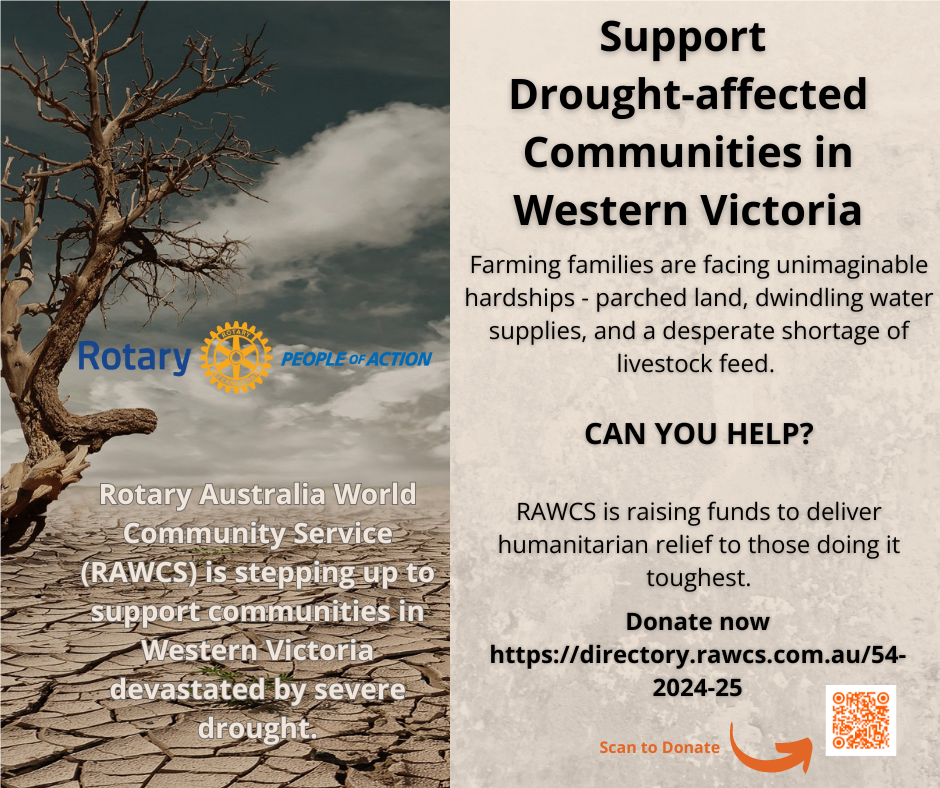 Support Drought-Affected Western Victoria | Rotary Club of Torquay