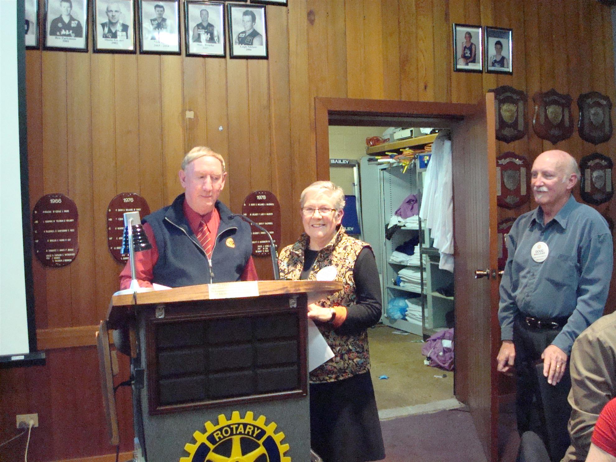 GUEST SPEAKERS - GORDON CURRAN & ANNE ADAMS - VOCATIONAL SERVICES MONTH ...