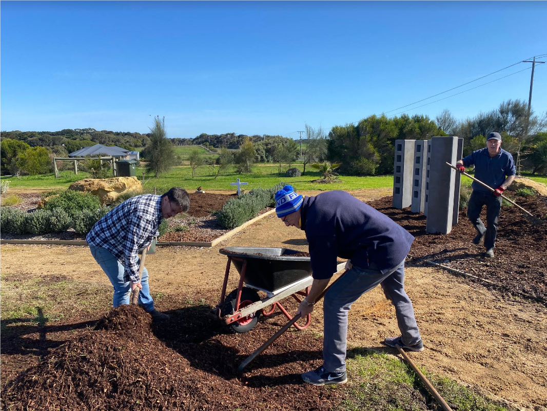 Club assists Cemetery Trust. | Rotary Club of Warrnambool Central