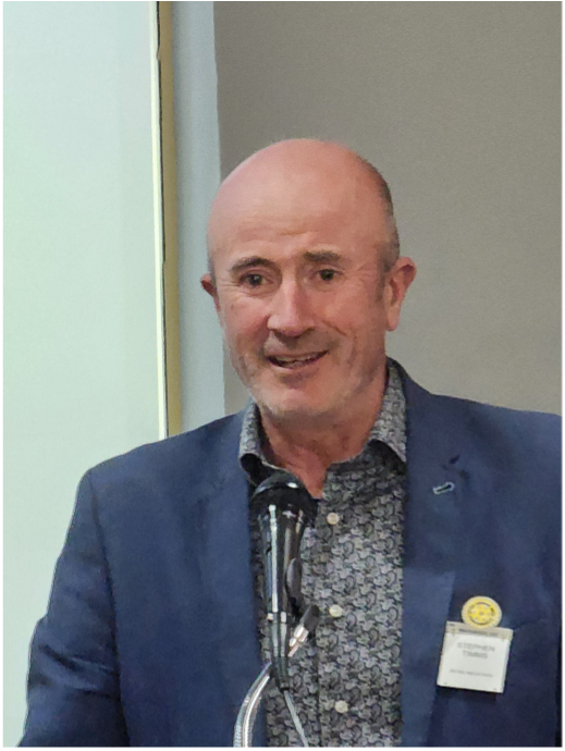 Guest Speaker - Rotarian Steve Timms | Rotary Club of Warrnambool East