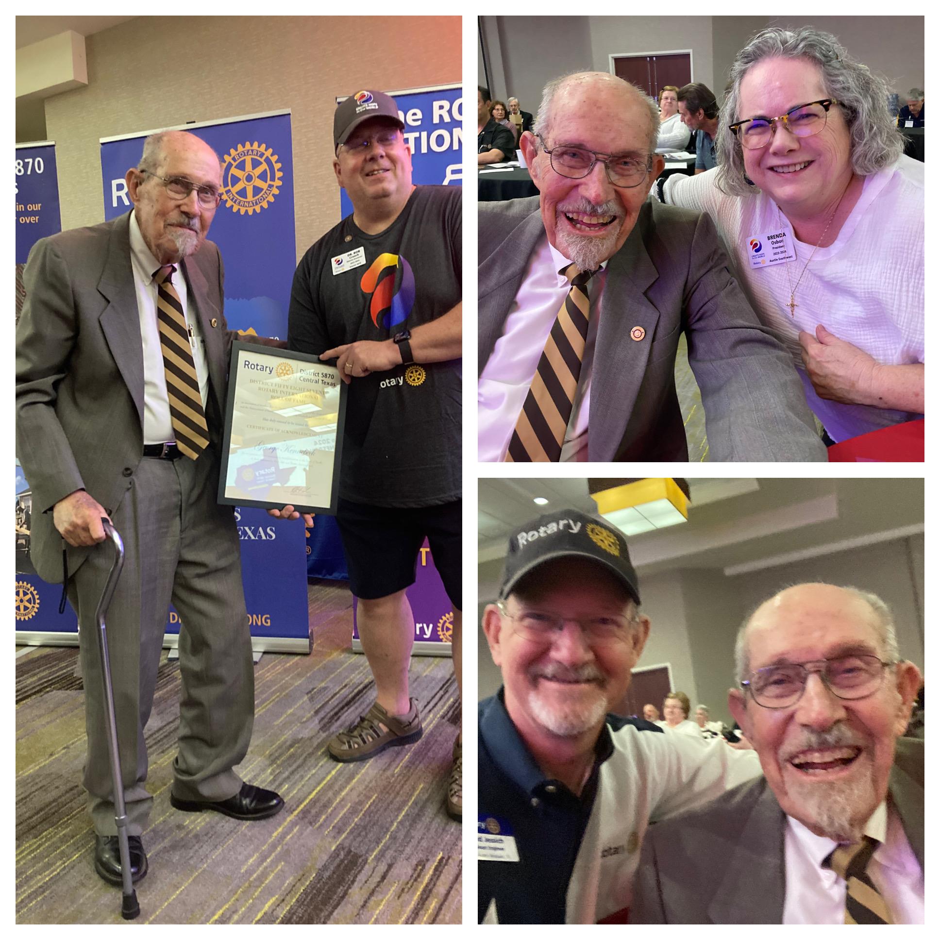 Roll of Fame - George Kennebeck | Rotary Club of Austin - Southwest