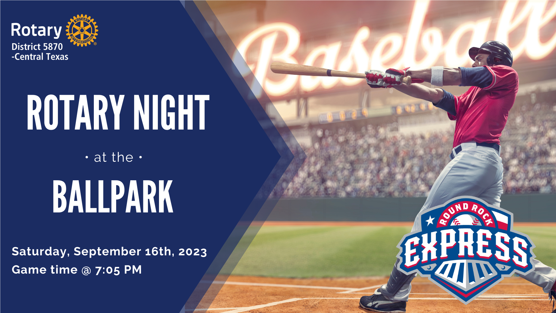 Rotary Night at the Ballpark | Rotary Club of Austin - Southwest