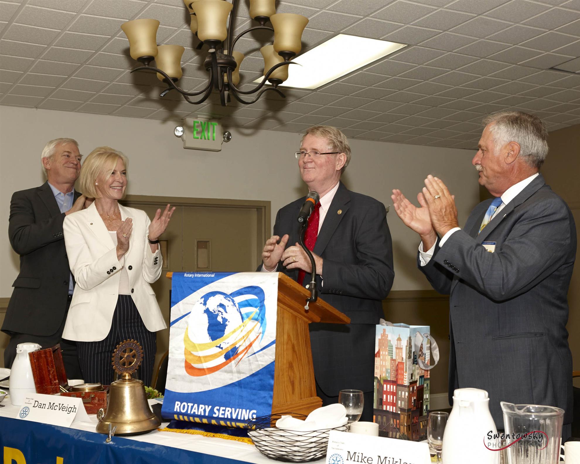 President Dan’s Demotion! | Rotary Club of Sacramento