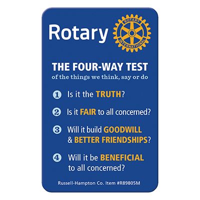 Ethics For Youth | Rotary Club of Prior Lake