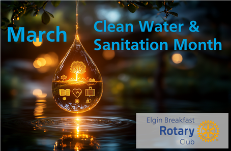 💧 March is Rotary Water and Sanitation Month! 💧 | Rotary Club of Elgin ...