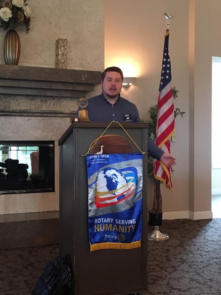 Past District Governor Dr. Donald Kanfer inducts new members into our ...