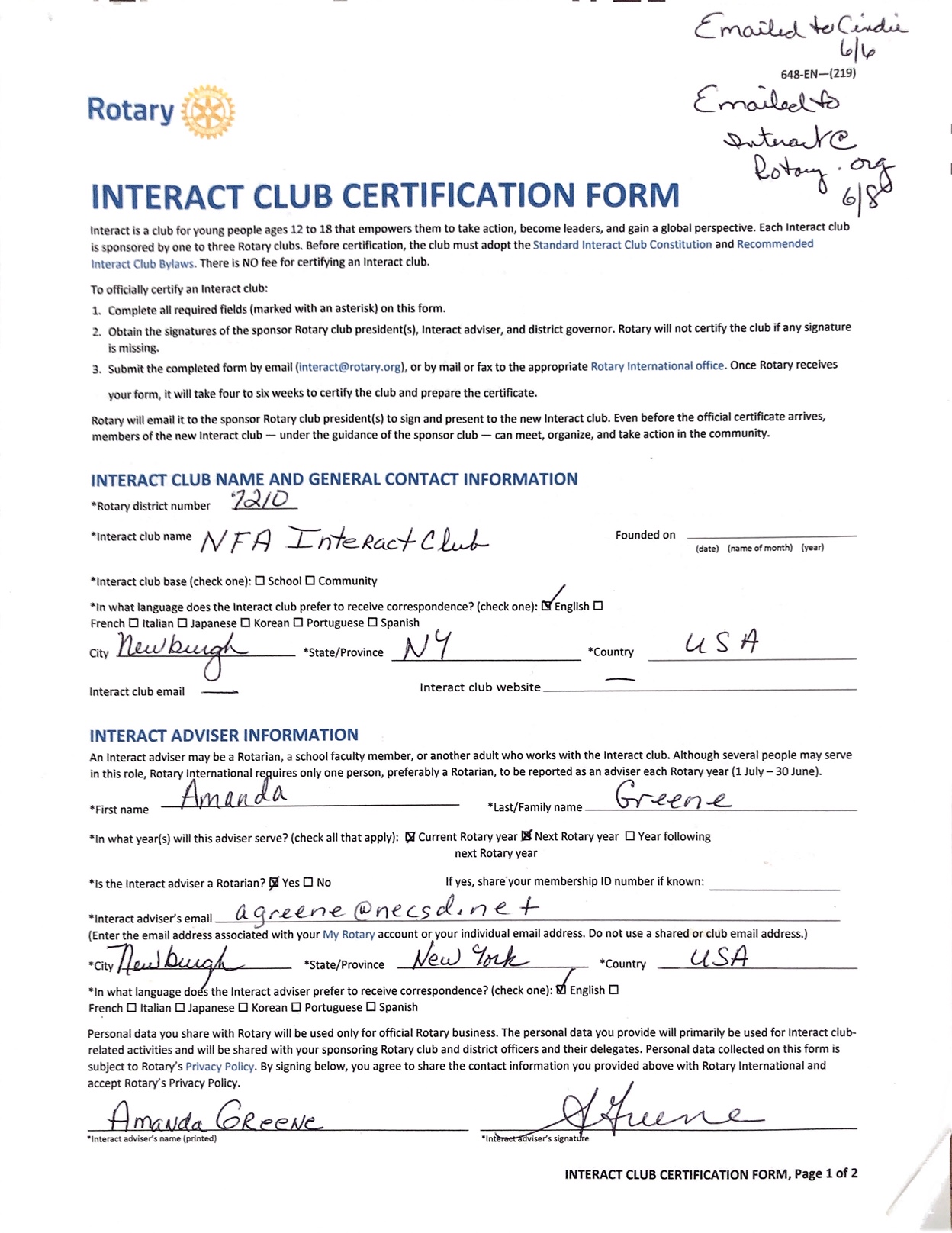 About Us | Rotary Club of Newburgh