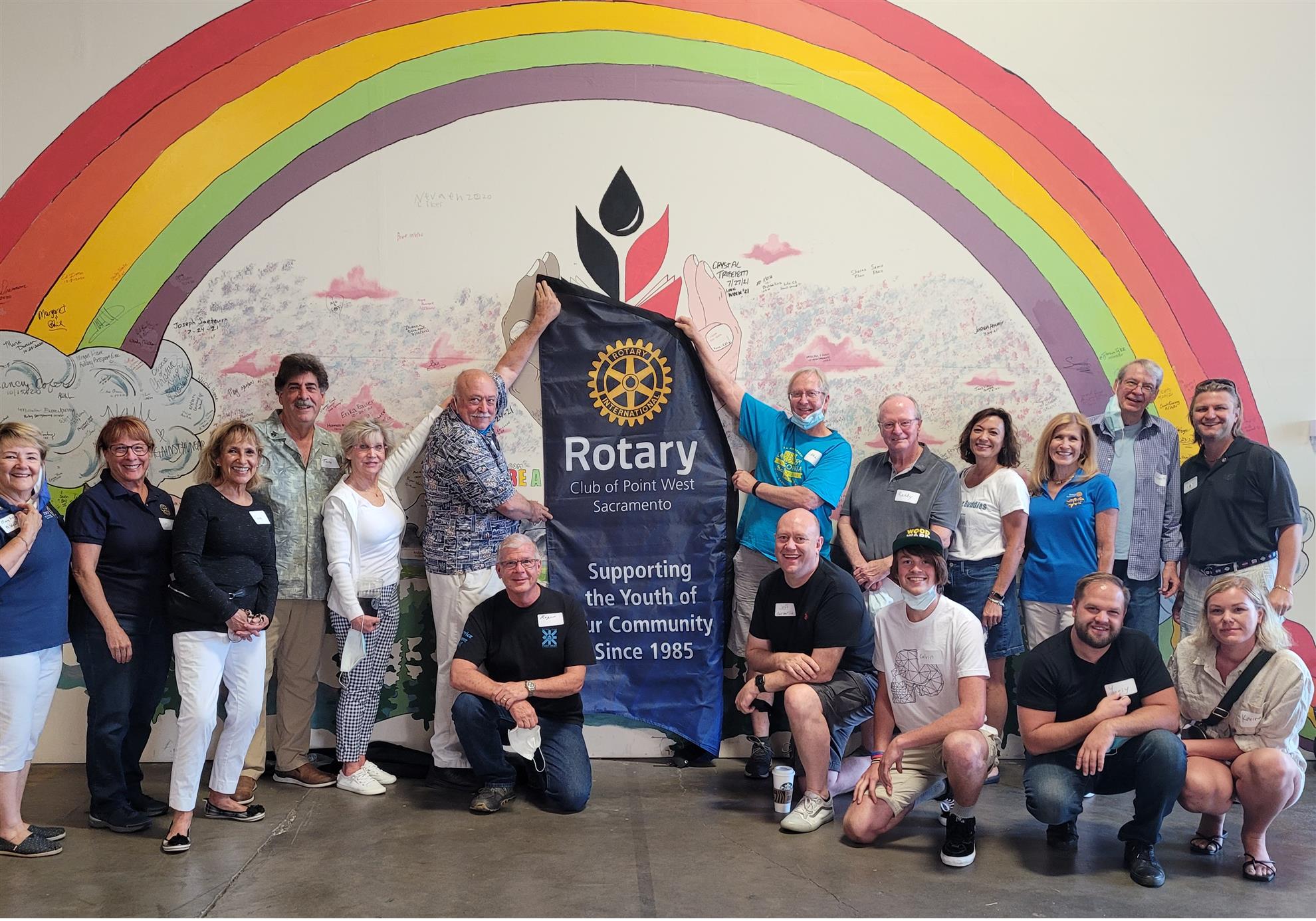 PWR DELIVERS FOR RISE AGAINST HUNGER | Rotary Club of Point West ...