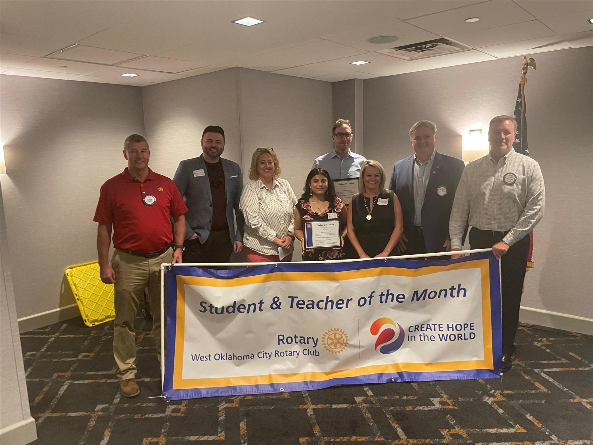 Student & Teacher of the Month | West Oklahoma City Rotary Club a 100% ...