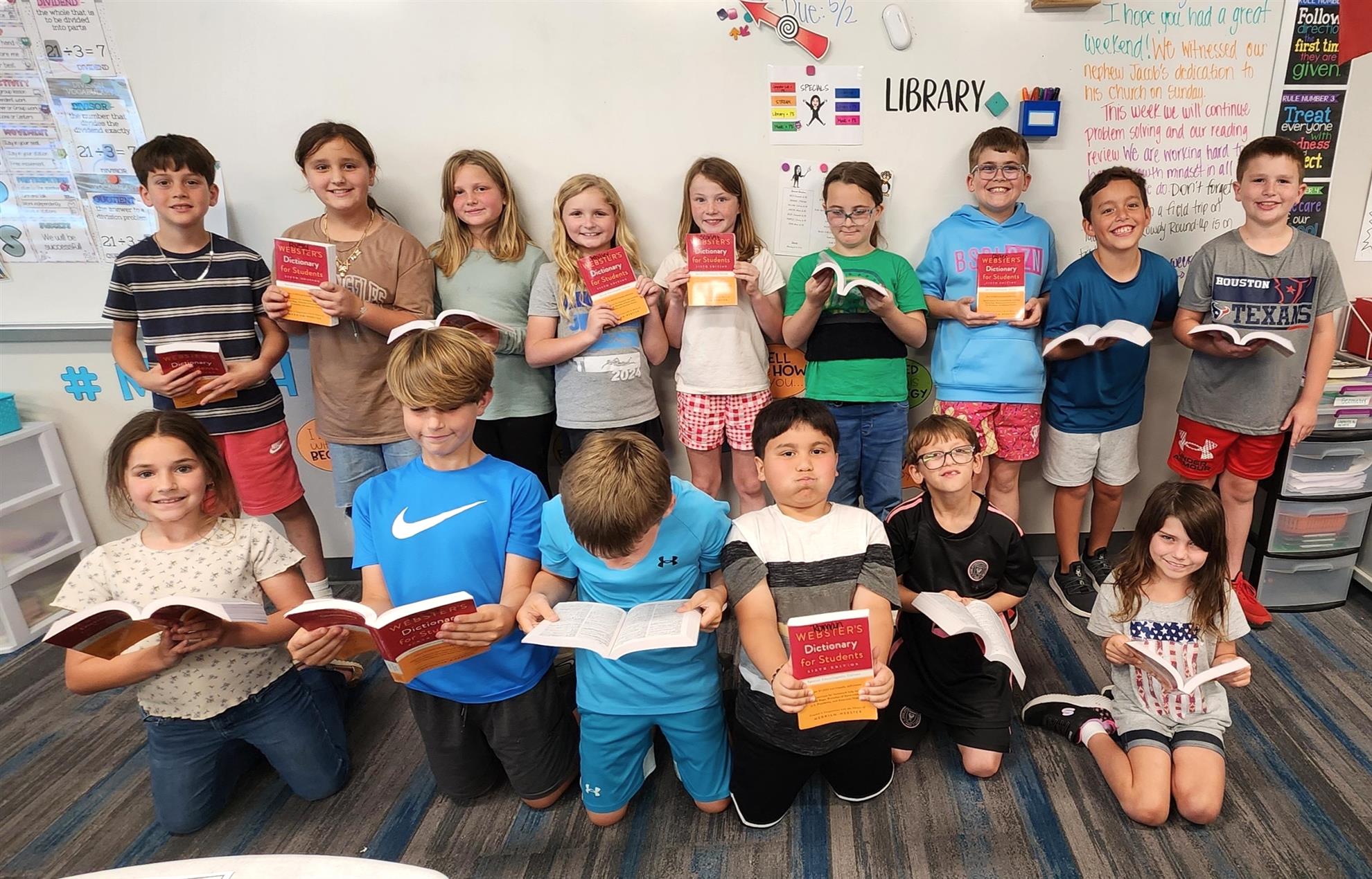 Local Third Graders Receive Dictionaries from Brazosport Rotary ...