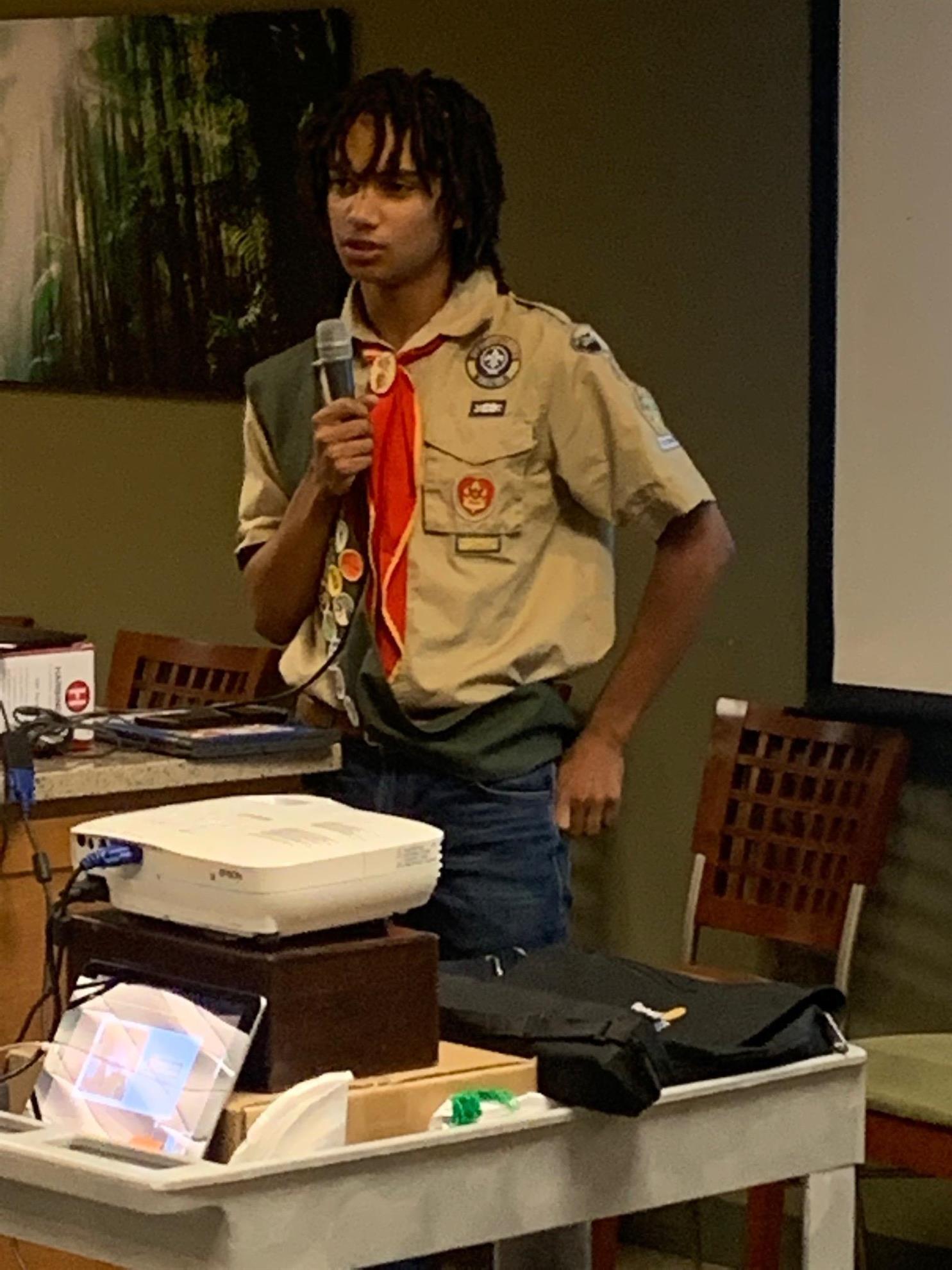 Christian Stevens Eagle Scout | Barrington Rotary Club