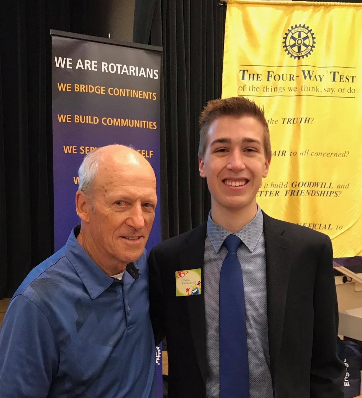 Chase Breimier Guest Speaker | Barrington Rotary Club