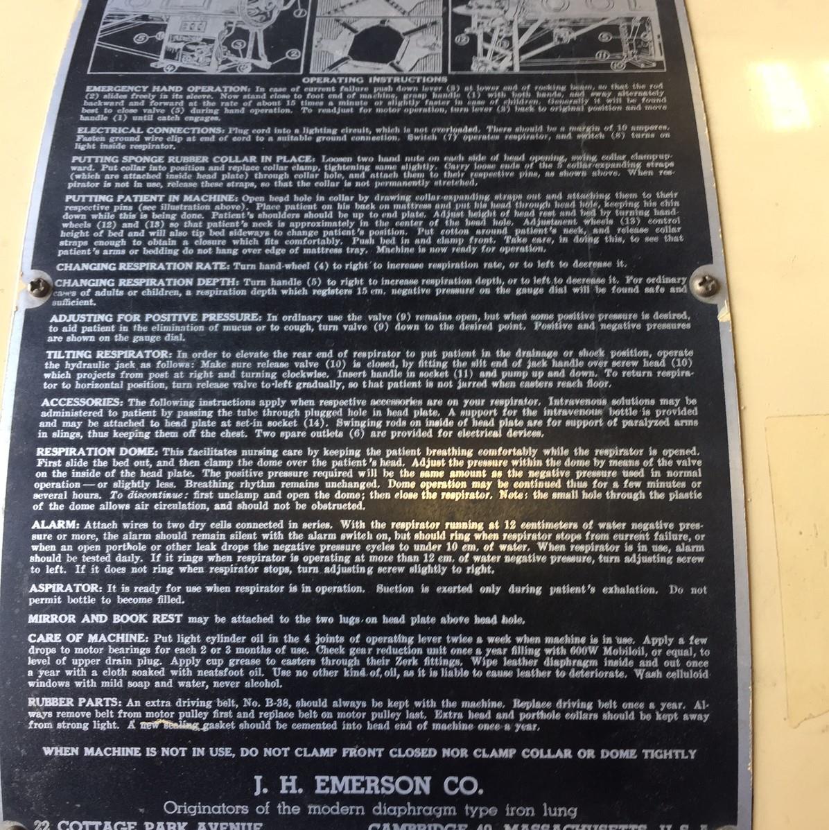 Iron Lung Arrives | Barrington Rotary Club