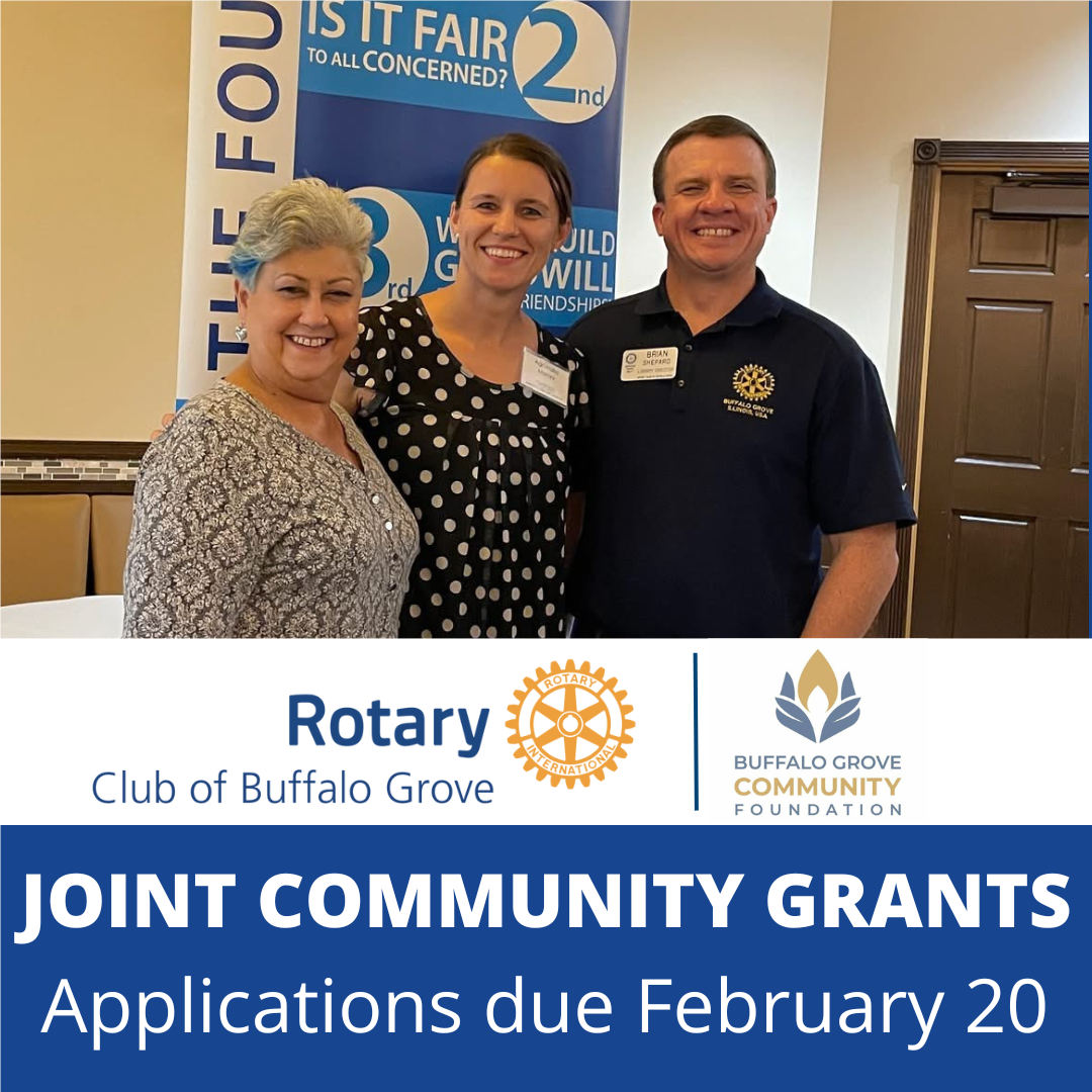 Rotary Club of Buffalo Grove & Buffalo Grove Community Foundation Joint ...