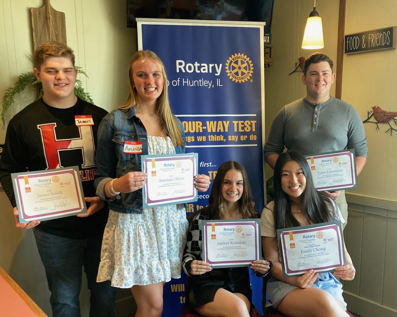Scholarship Awards | Rotary Club of Huntley