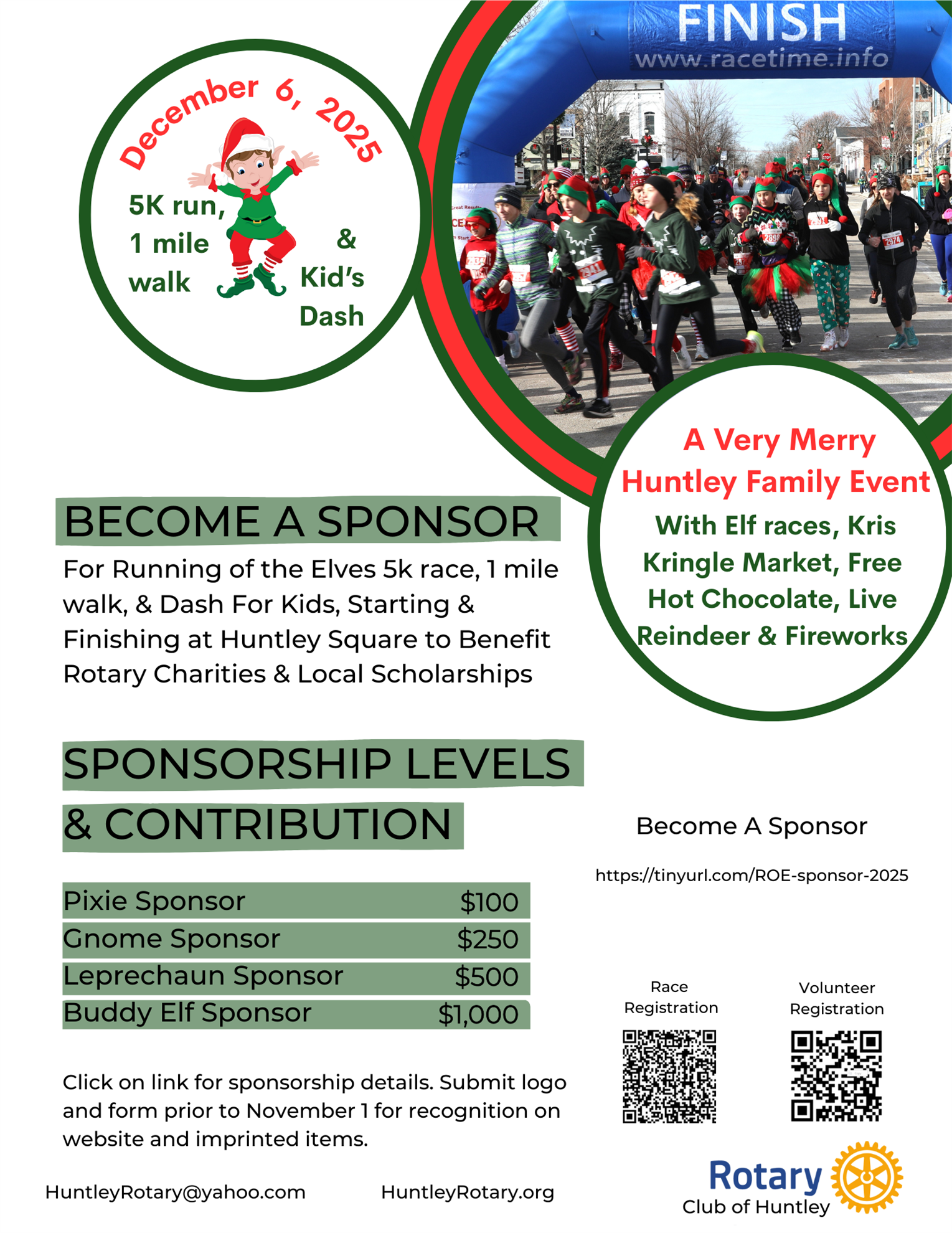 BECOME A SPONSOR | Rotary Club of Huntley