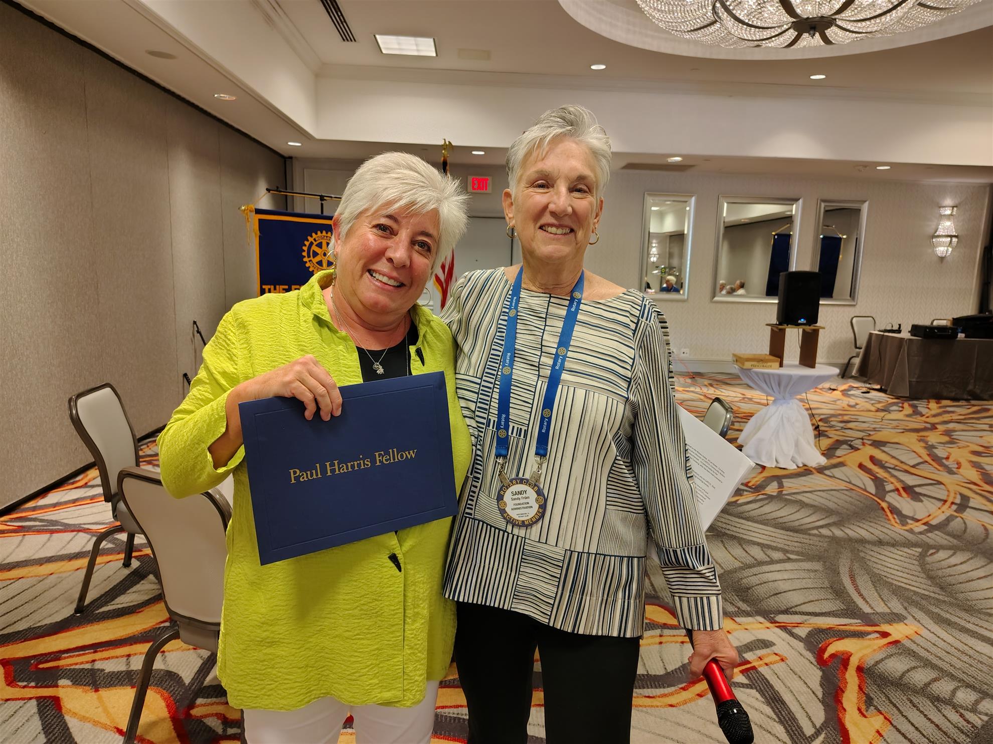 Paul Harris Fellow Award Presented to CATCH | Rotary Club of Northbrook