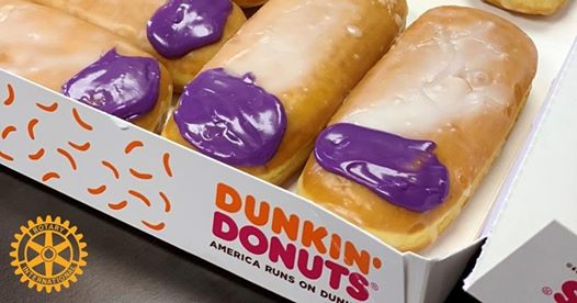 Purple Finger Tips & Polio | Rotary Club of Northbrook