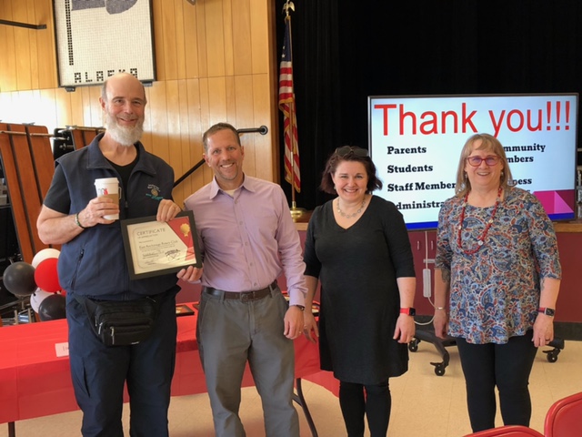 Central Middel School Honors AER Rotary | Rotary Club of Anchorage East