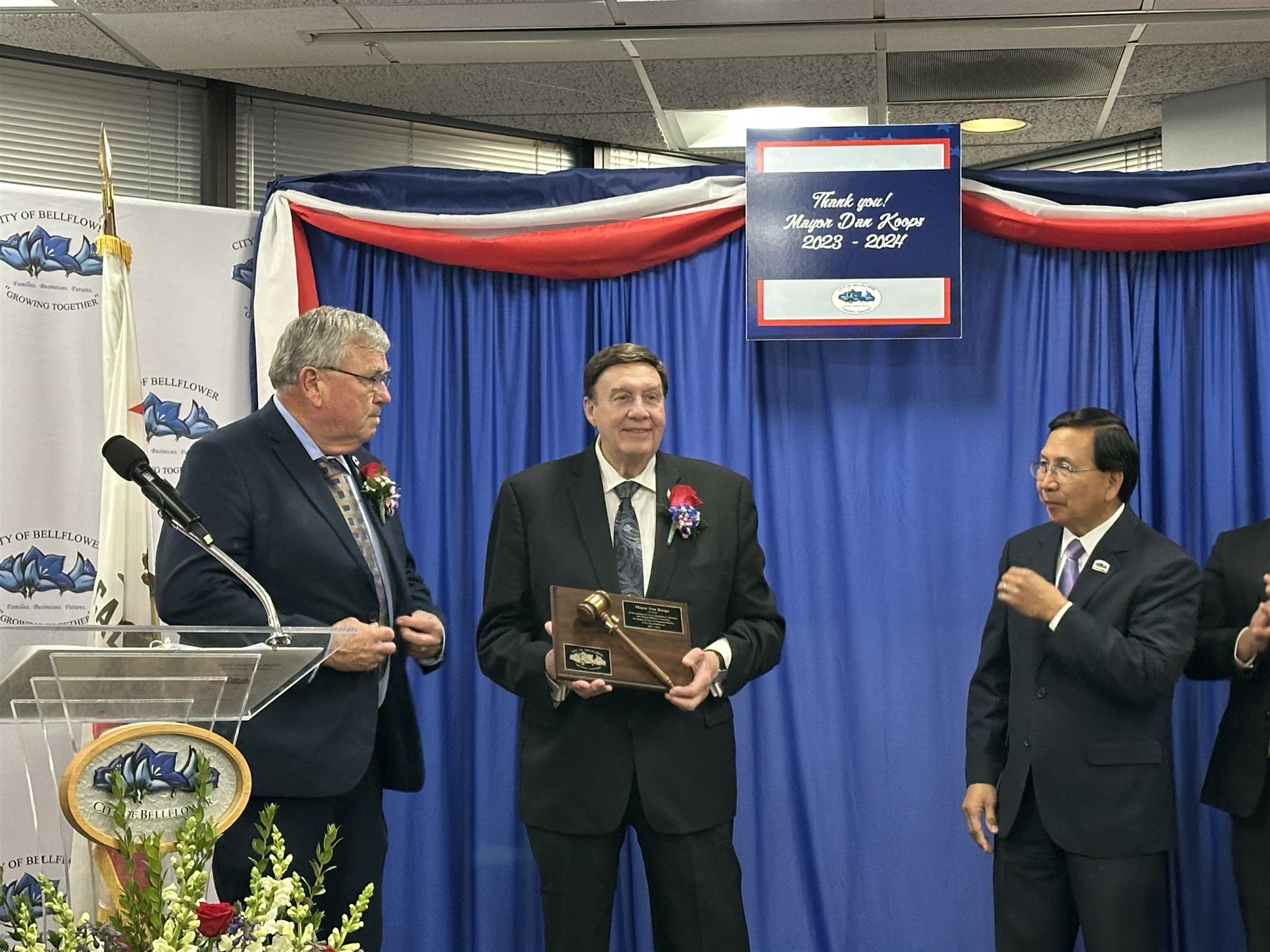 Outgoing Mayor's Ceremony | Rotary Club of Bellflower - A 100% Paul ...