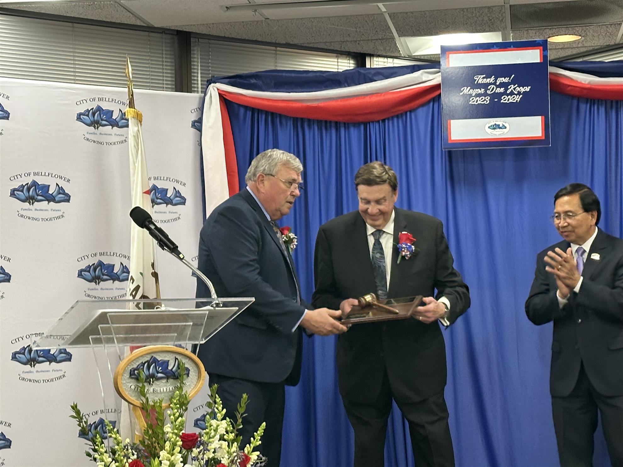 Outgoing Mayor's Ceremony | Rotary Club of Bellflower - A 100% Paul ...