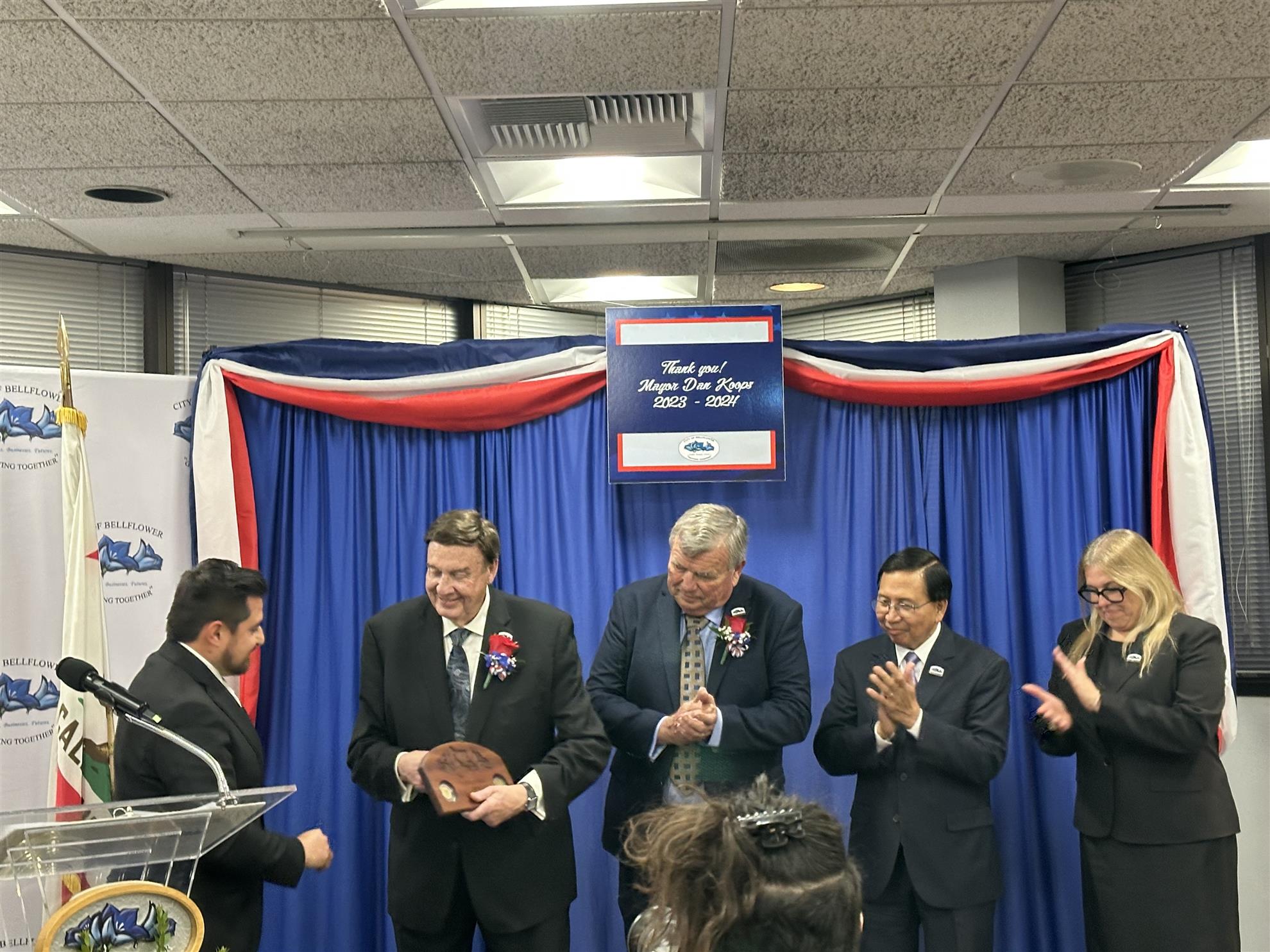 Outgoing Mayor's Ceremony | Rotary Club of Bellflower - A 100% Paul ...