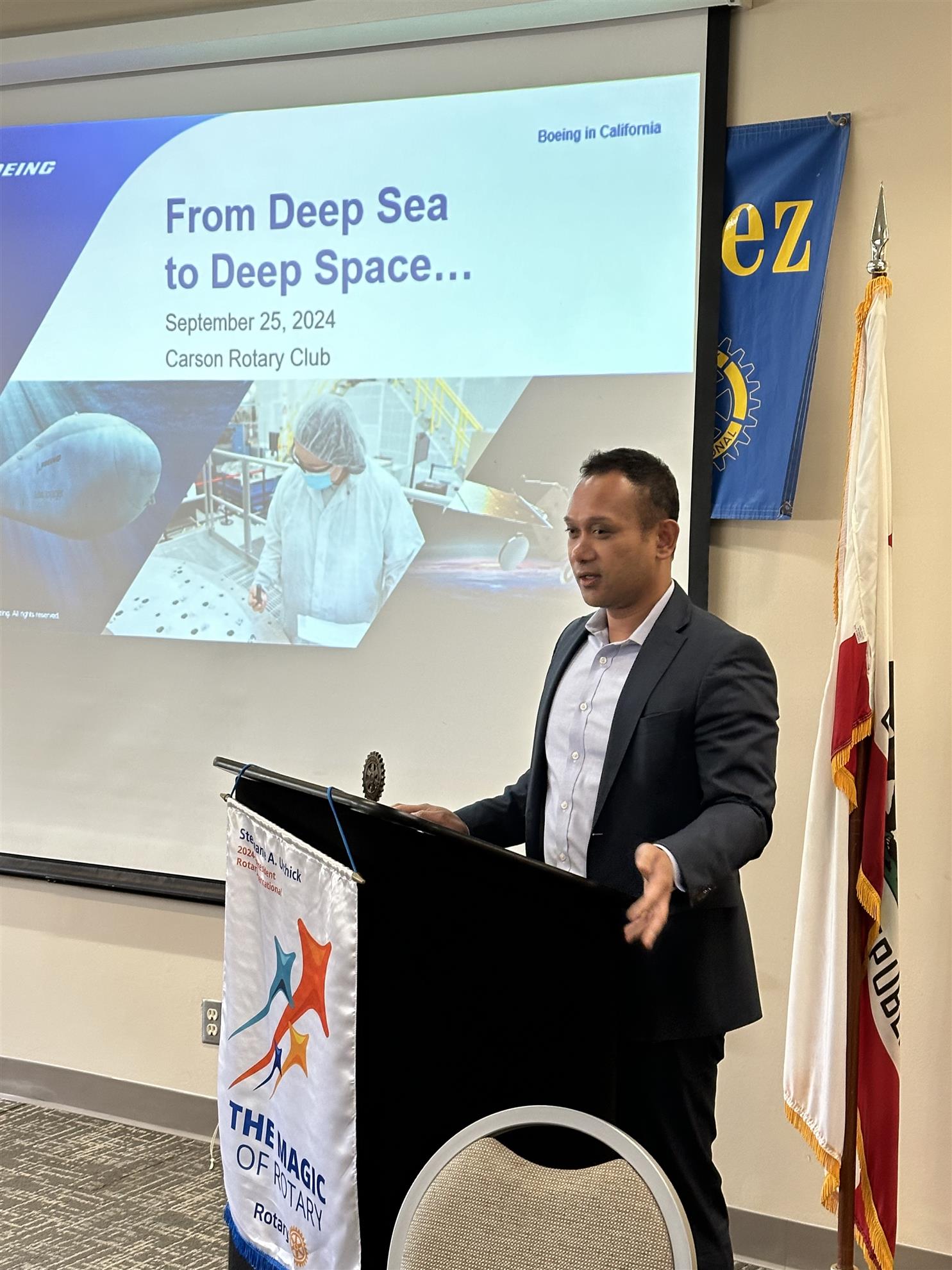 Boeing Presentation | The Rotary Club of Carson-Gardena-Dominguez