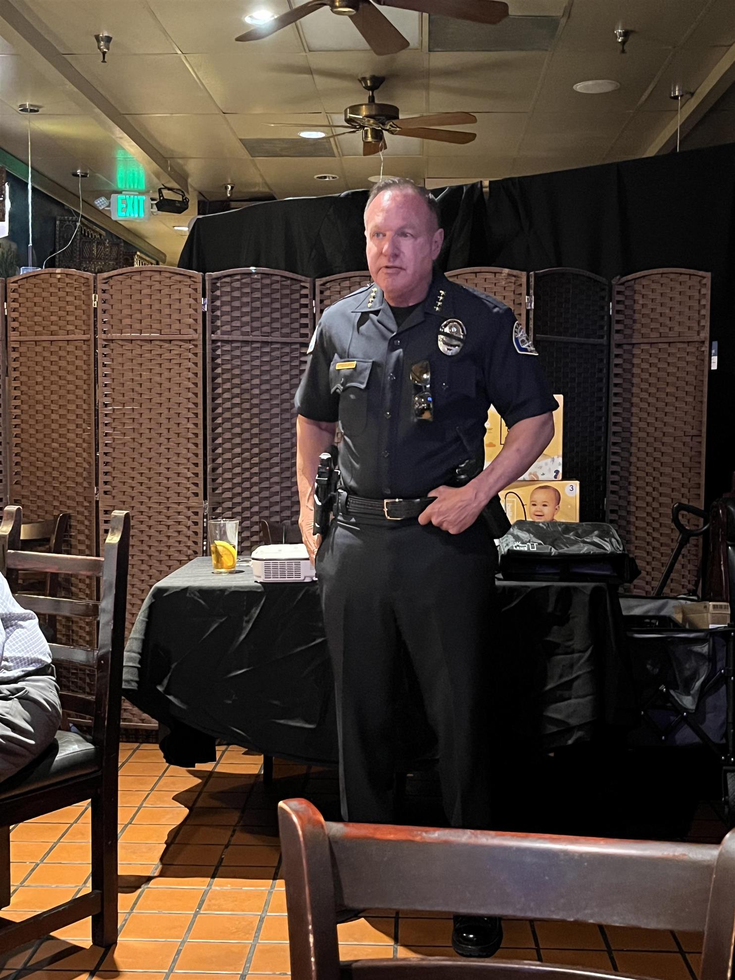 CGD Rotary Welcomes New Gardena Police Chief, Todd Fox | The Rotary ...