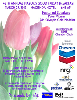 46th Annual Good Friday Breakfast | Rotary Club of El Segundo