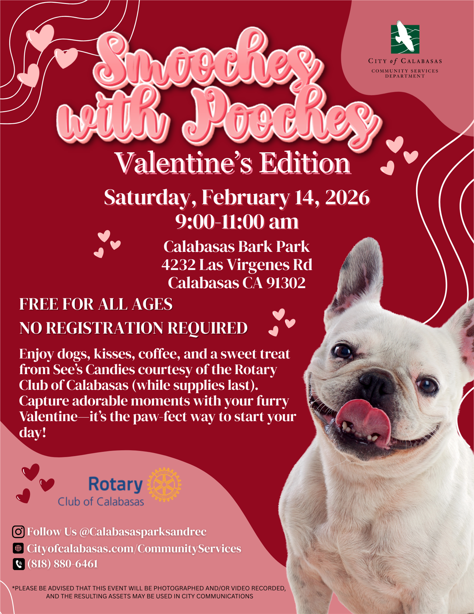 Smooches with Pooches | Rotary Club of Calabasas