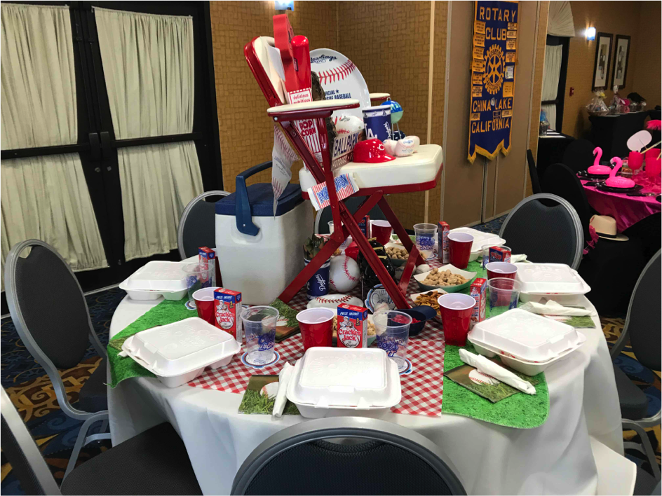 Totally Tables are Set ! | Rotary Club of China Lake