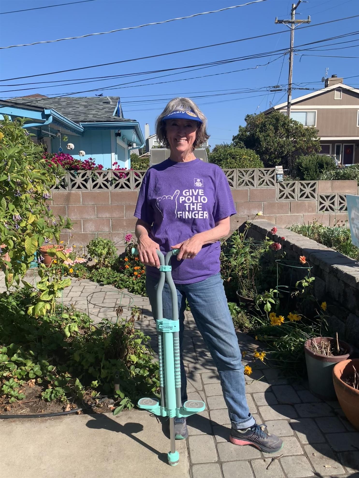 World Polio Day "Pogo for Polio" Challenge | Rotary Club of Los Osos