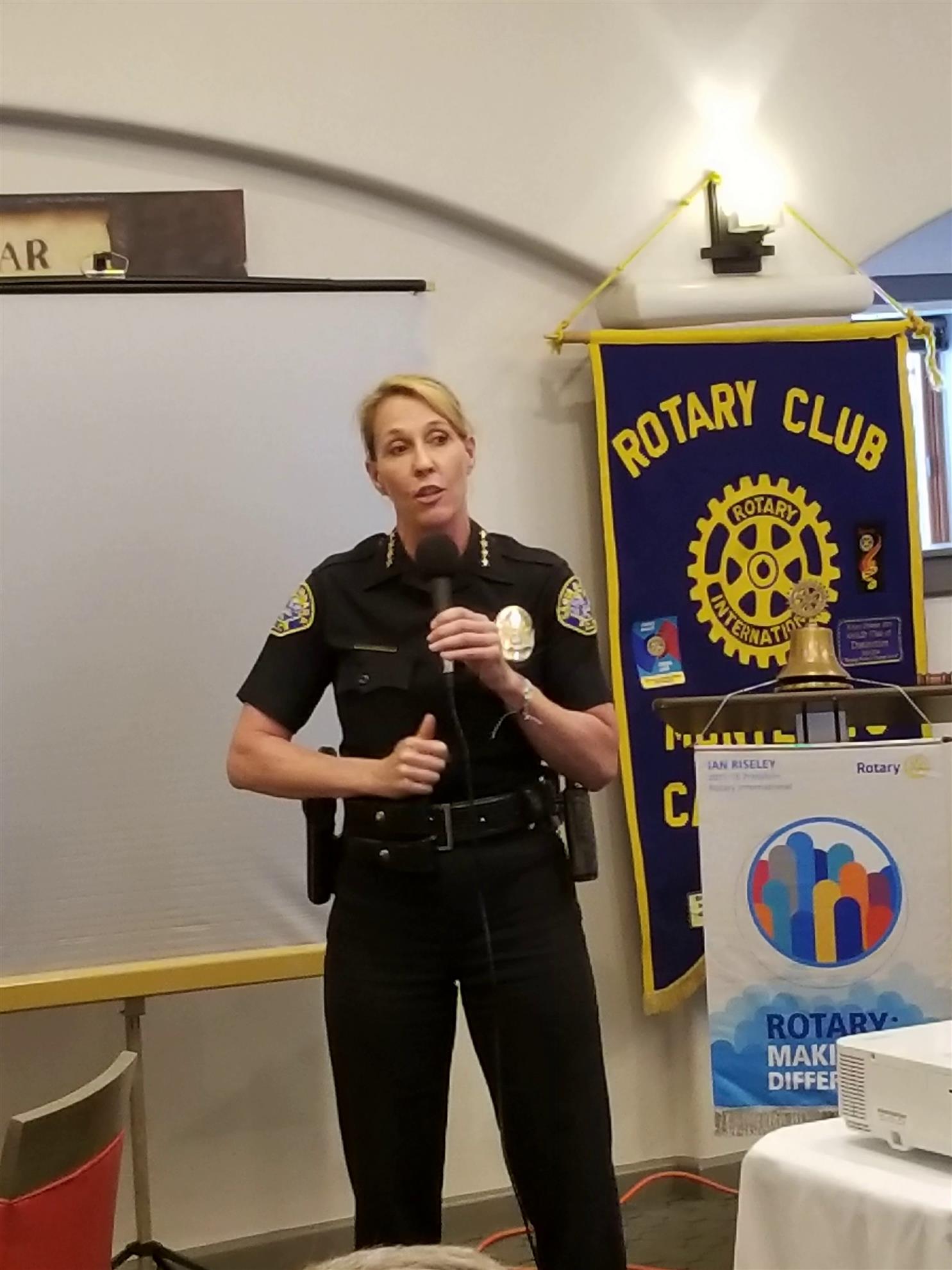 Santa Barbara Chief of Police Visits Montecito Rotary | Rotary Club of ...