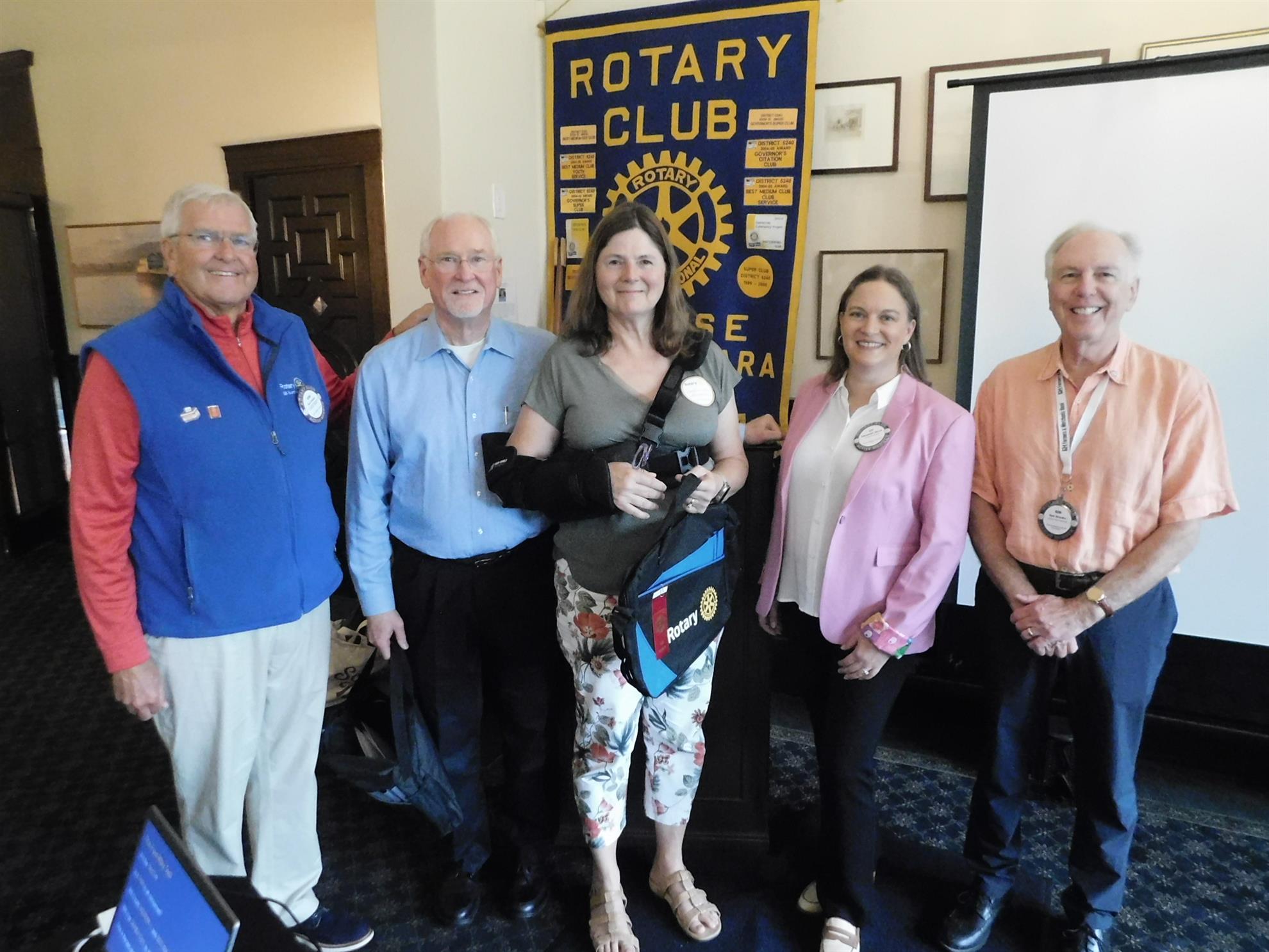 Welcome New Members, Donna Hathaway and Steve Samuel | Rotary Club of ...