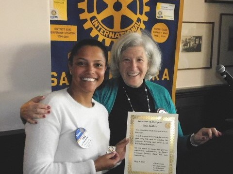 Rotarian of the Year, Tina Ballue! | Rotary Club of Santa Barbara Sunrise