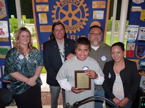 Alexis Hernandez honored as El Puente Student of the Month | Rotary ...