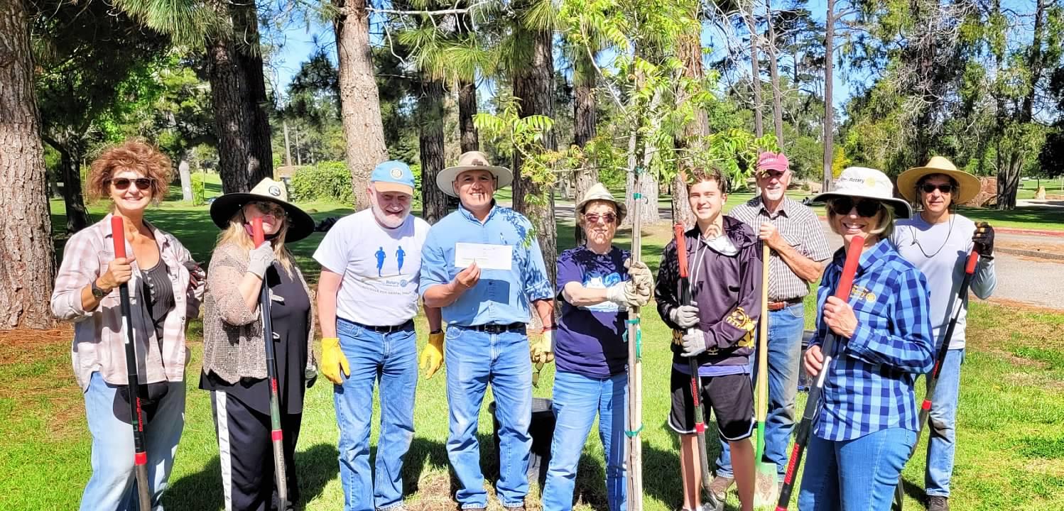 100 trees for 100 years of service | The Rotary Club of Santa Maria