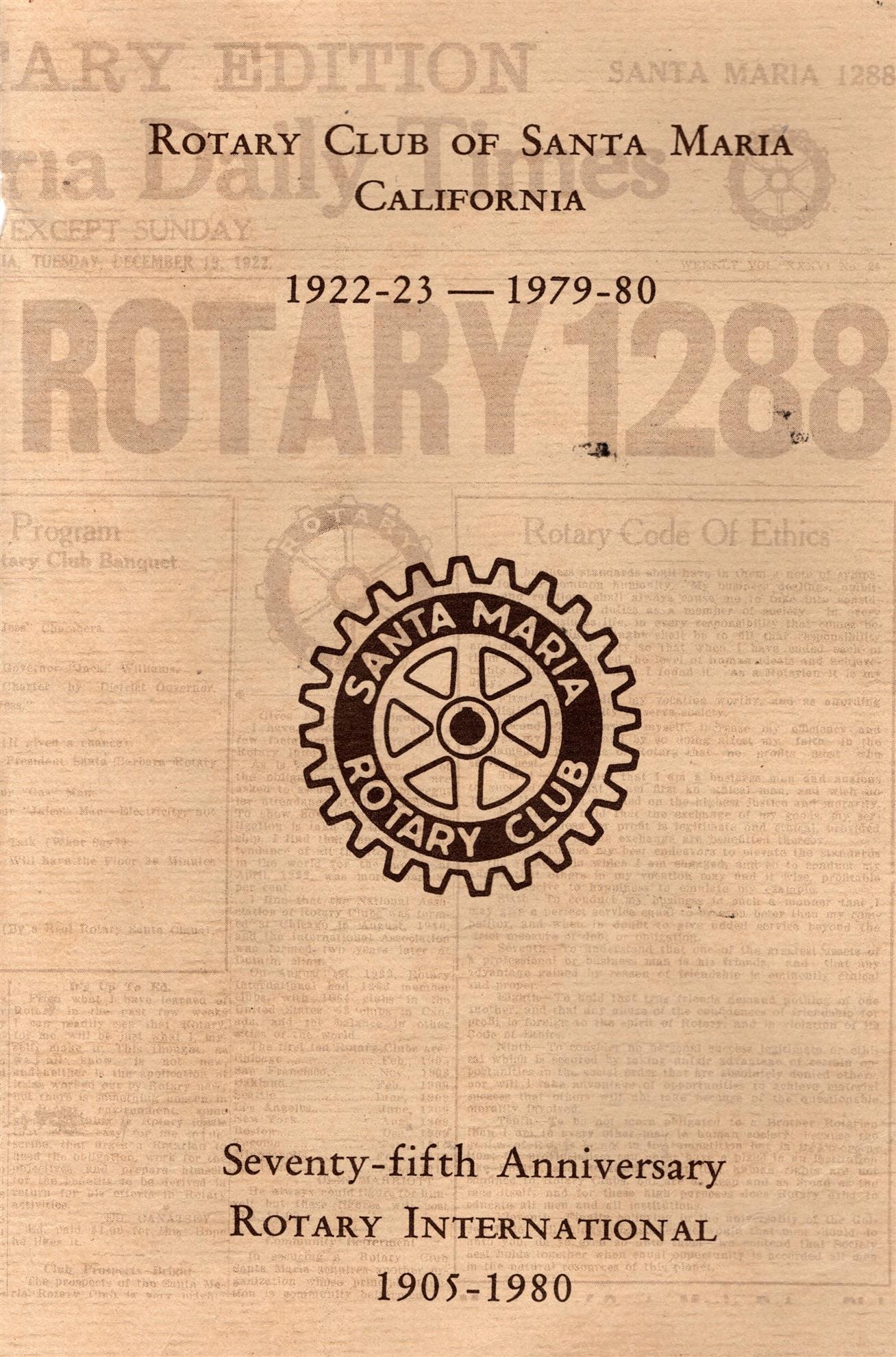 Home Page | Rotary Club of Santa Maria