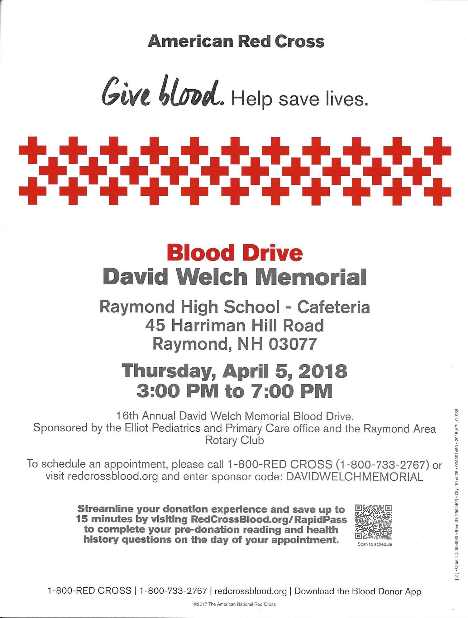 Blood Draw | Raymond Area Rotary Club