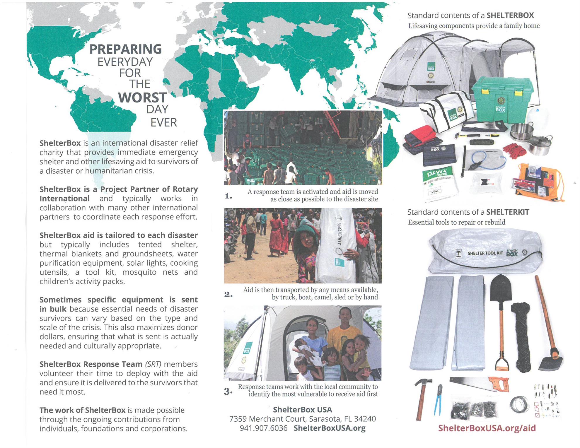 August 3, 2017 - Shelter Box (Aug 03, 2017)