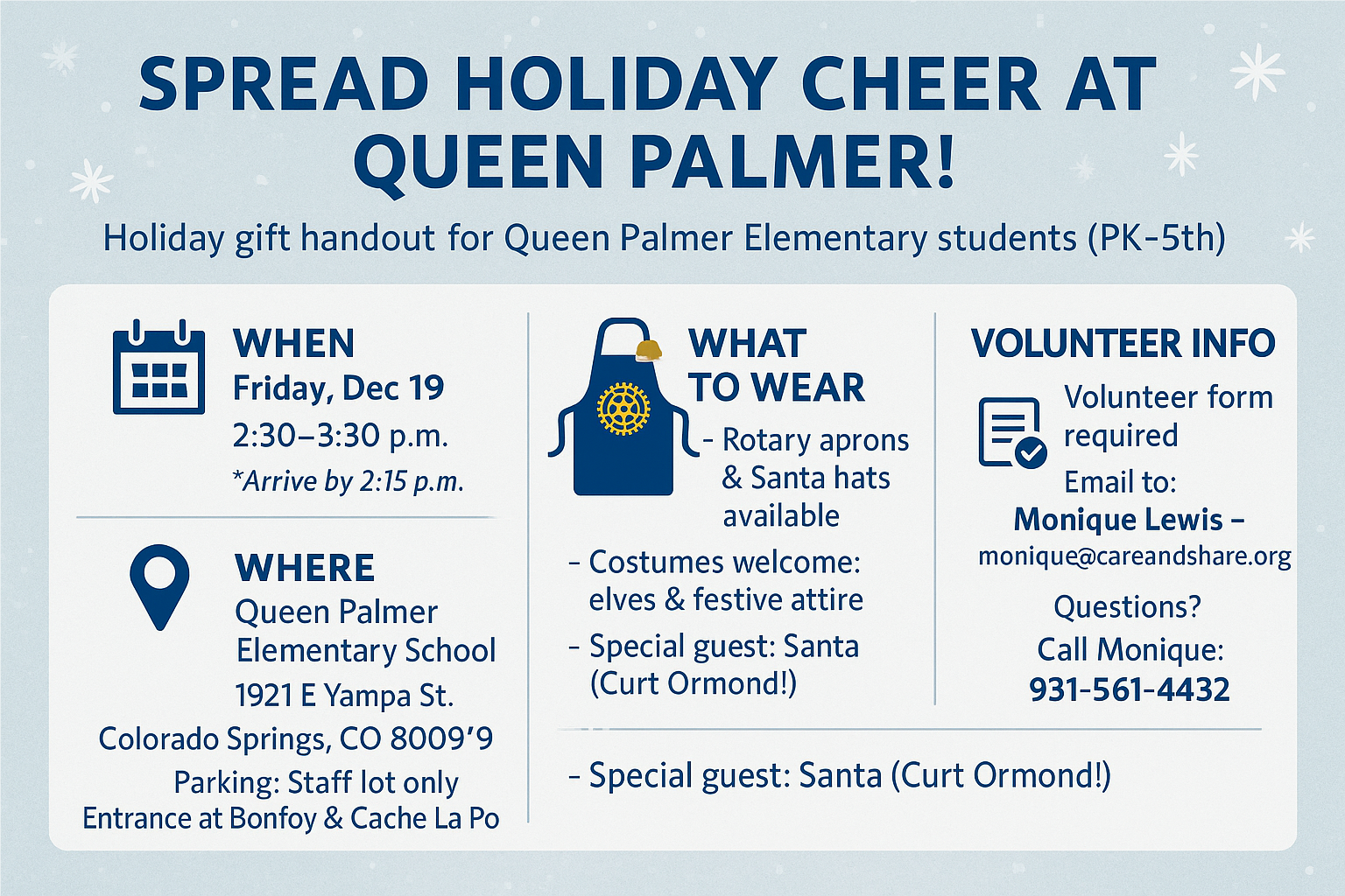Dec 3rd - Rotary Club of Colorado Springs Bulletin (Dec. 03, 2025)