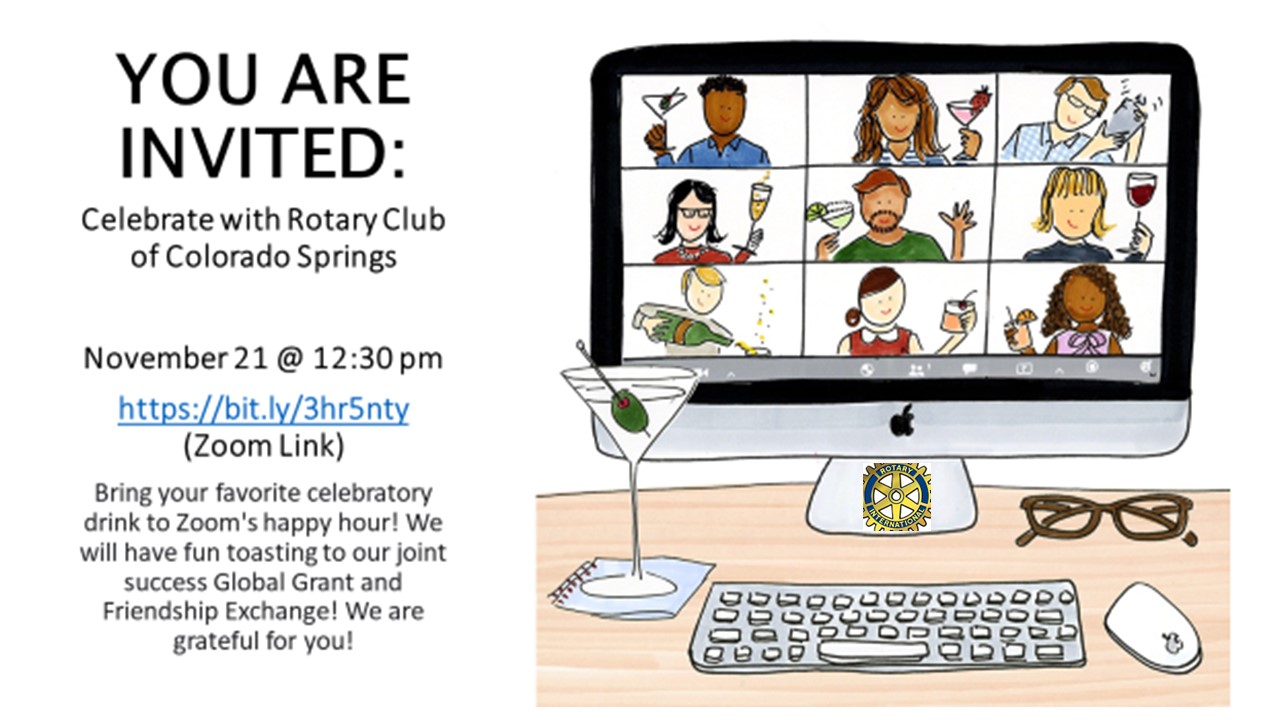 Zoom Celebration with Rotarians from Bisceglie | Rotary Club of ...