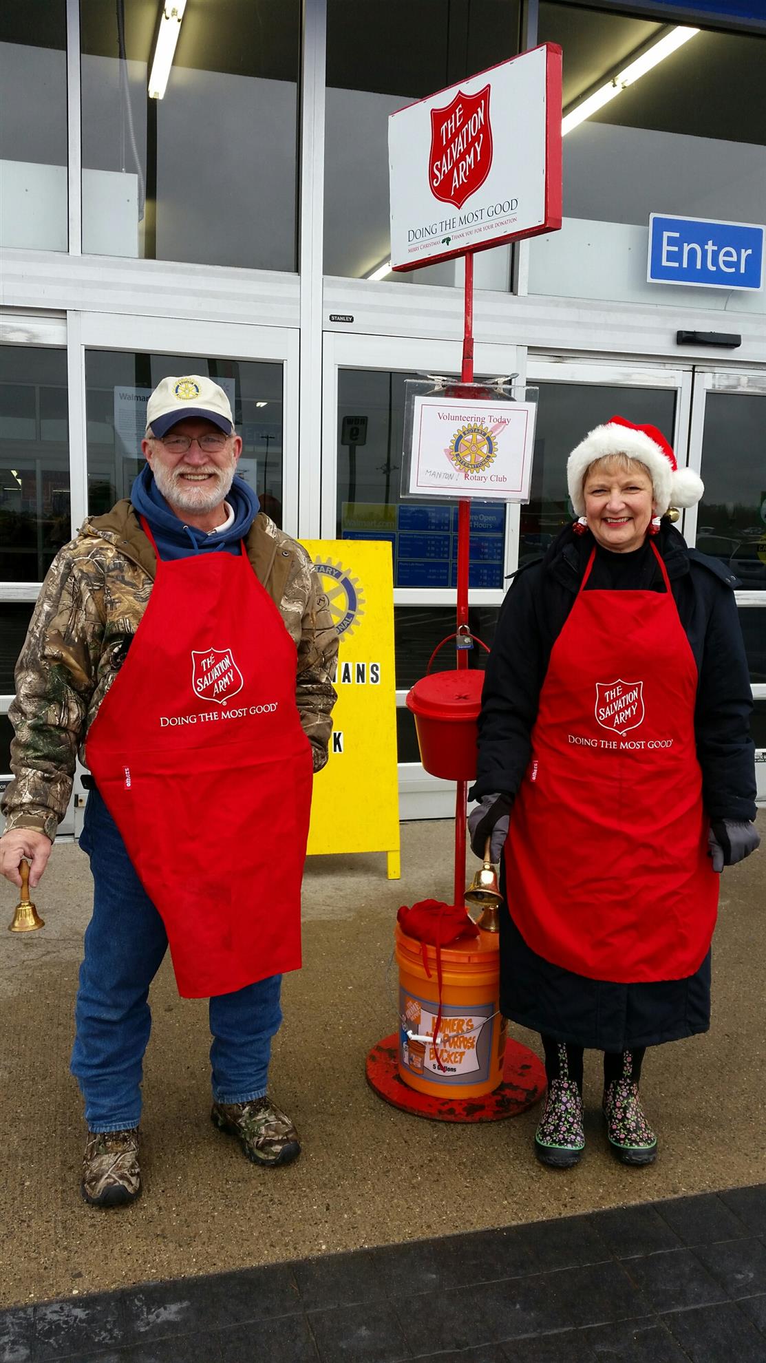 Salvation Army Ringing of the Bells | Rotary Club of Manton