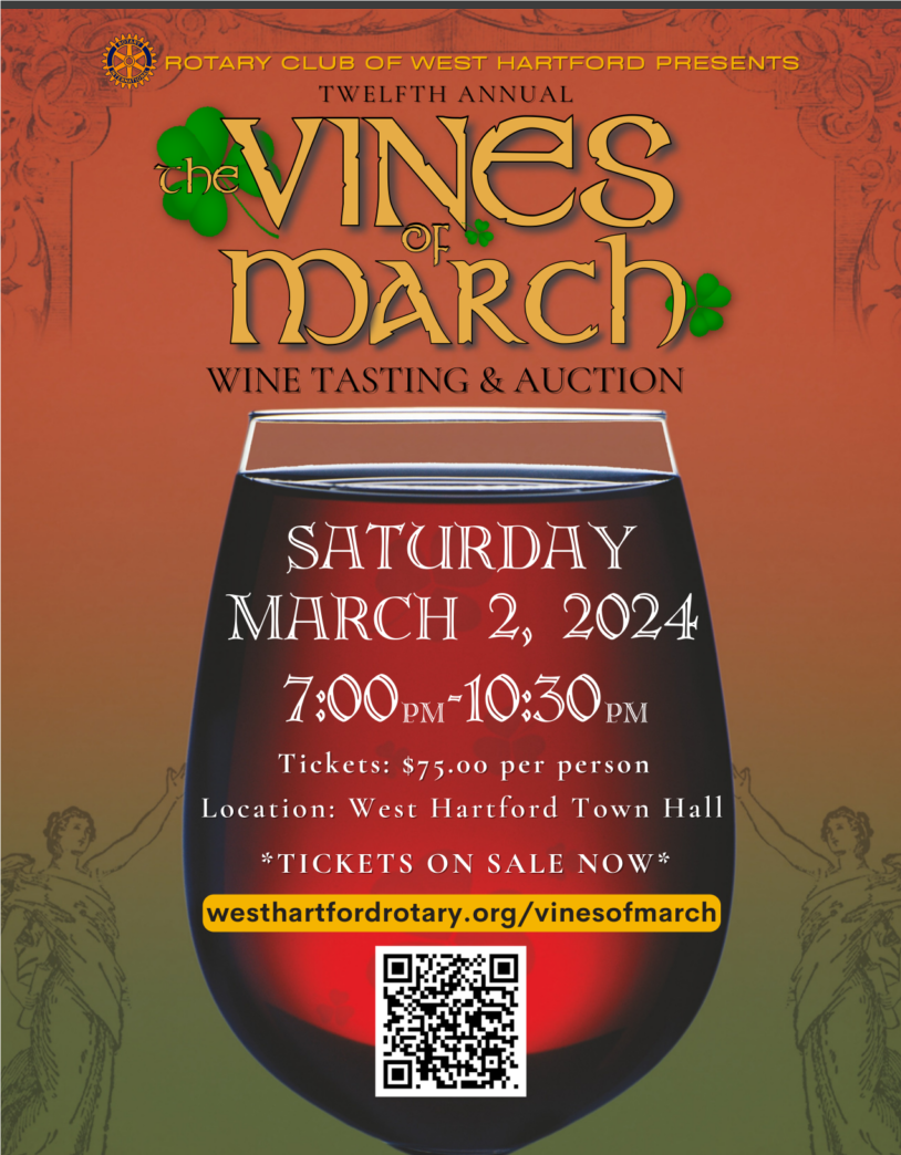 Vines is 40 days away | Rotary Club of West Hartford