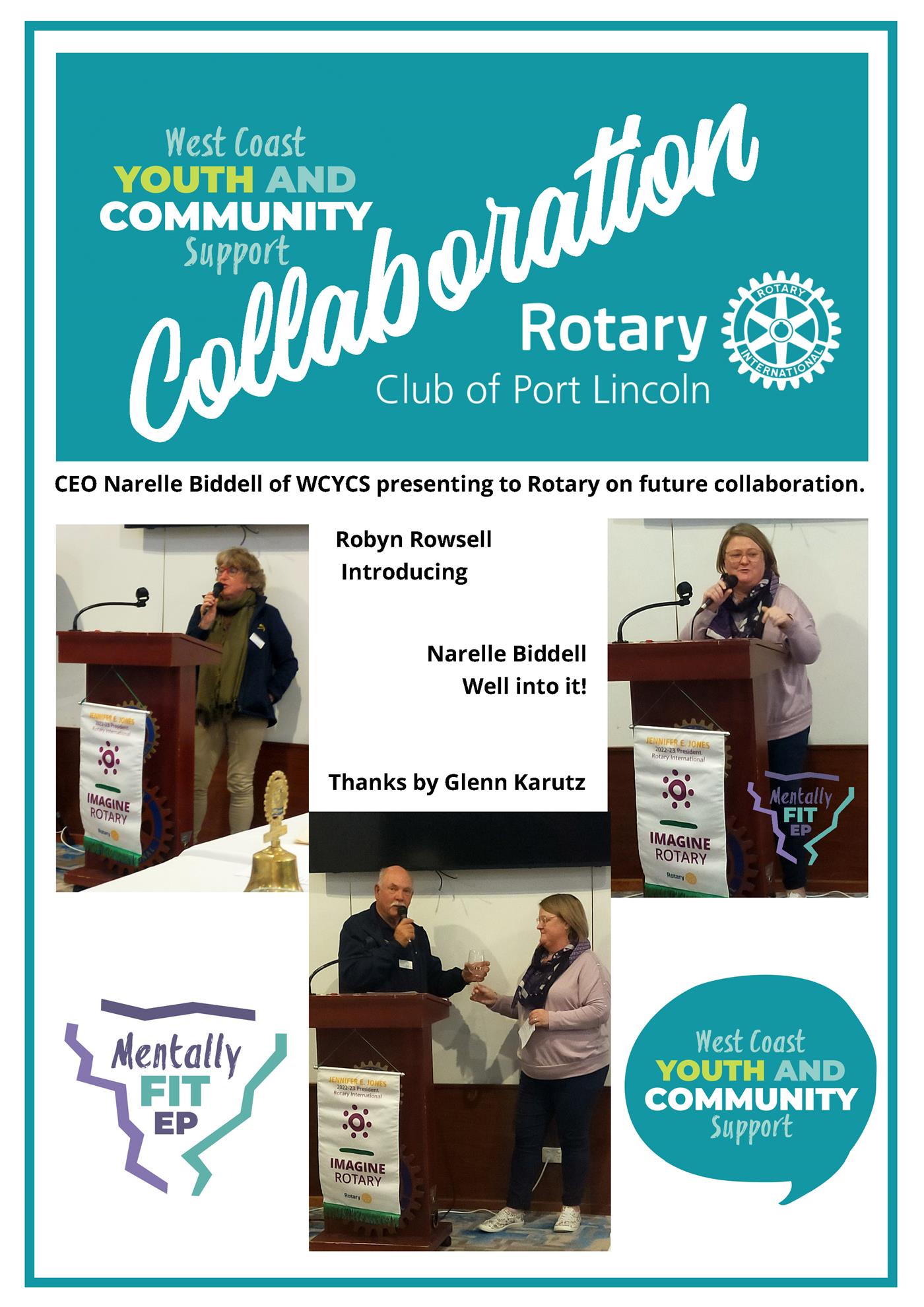 WCYCS - Future Collaboration with RC Pt Lincoln | Rotary Club of Port ...
