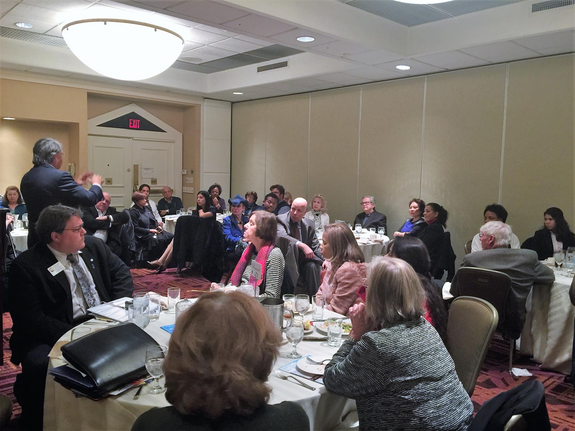 District Governor's visit to our club today | Rotary Club of Englewood