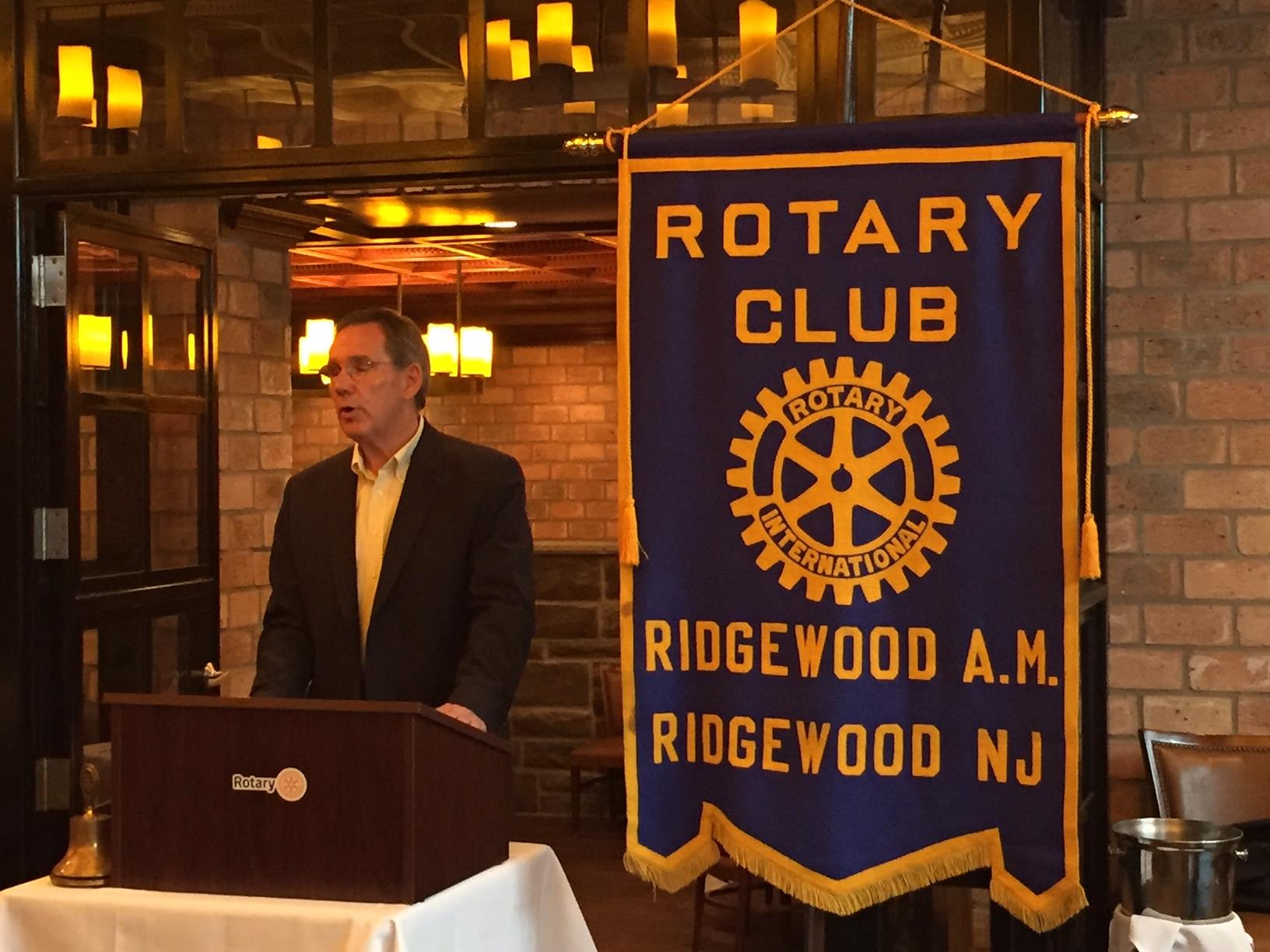 Former Secret Service agent Gregg Dickey | Rotary Club of Ridgewood A.M.
