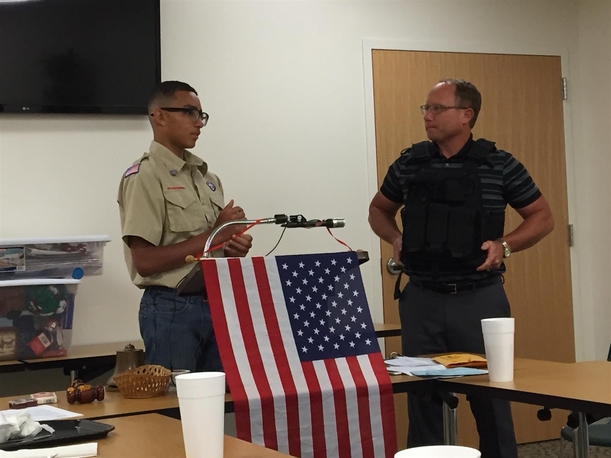 Thirty-one Body Armor Vests in 31 Days | Rotary Club of Quitman