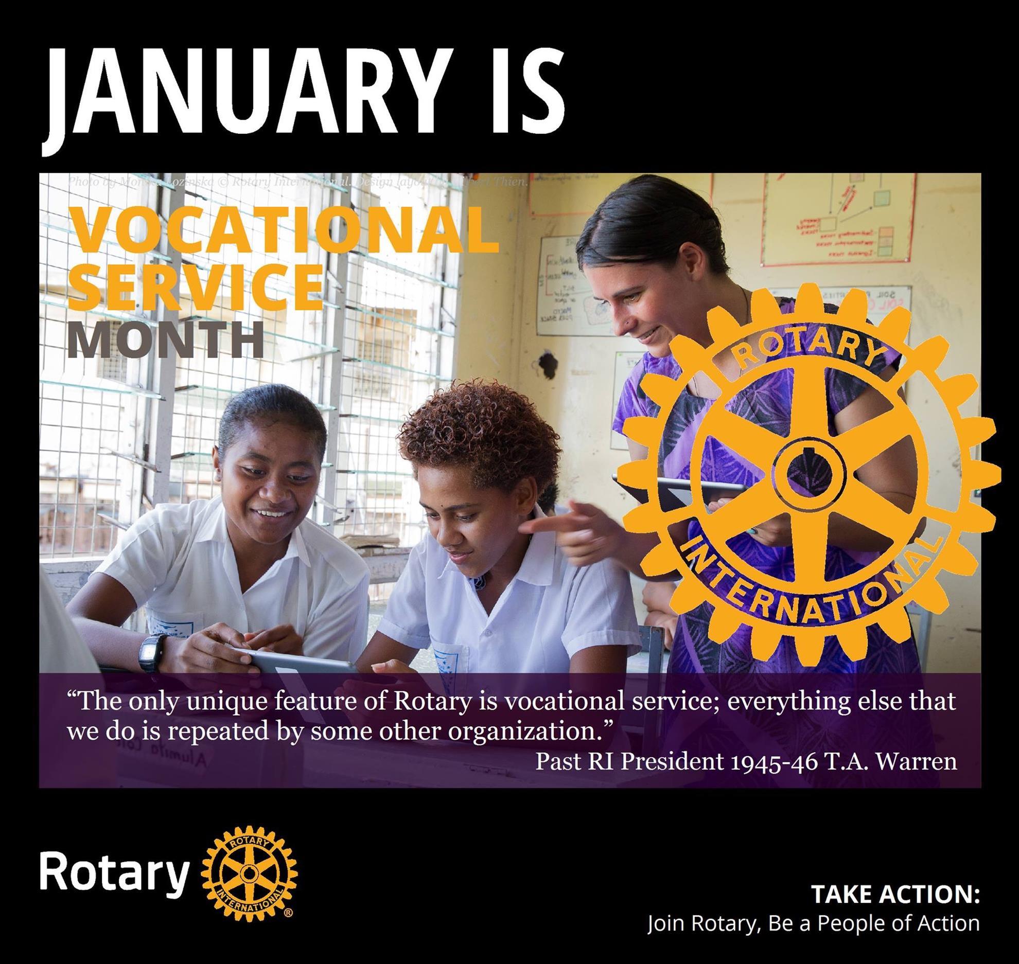 Happy January Rotarians! (Dec. 30, 2024)